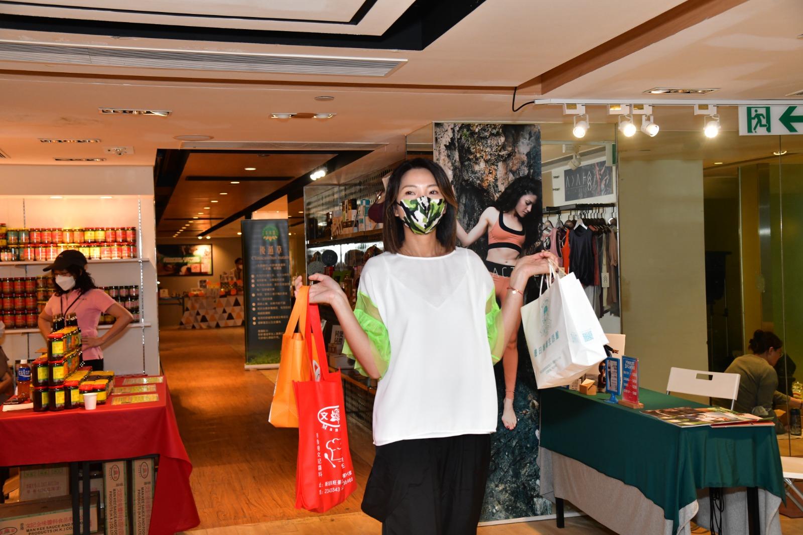 車婉婉撐本地中小企 銅鑼灣Shopping學品茶減壓 | am730