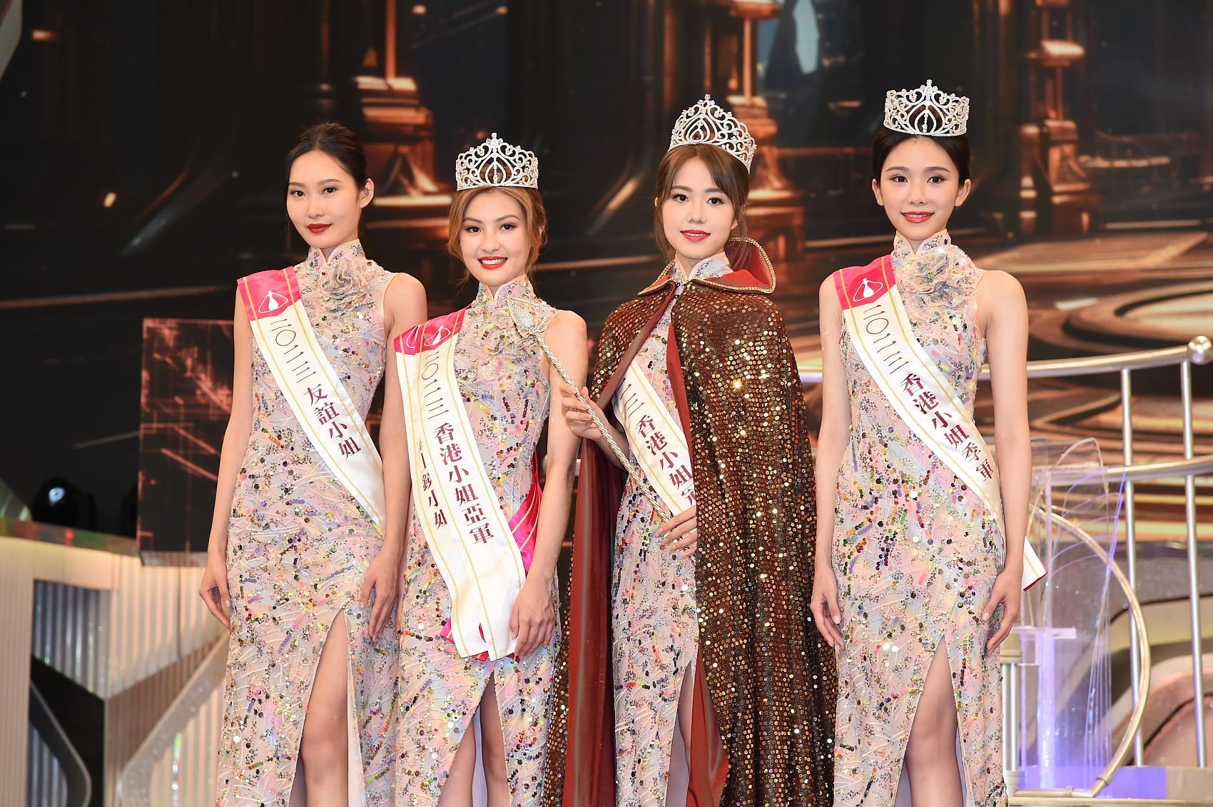 香港小姐2023｜王敏慈獲季軍 台下樂易玲表情對賽果感不滿 | am730