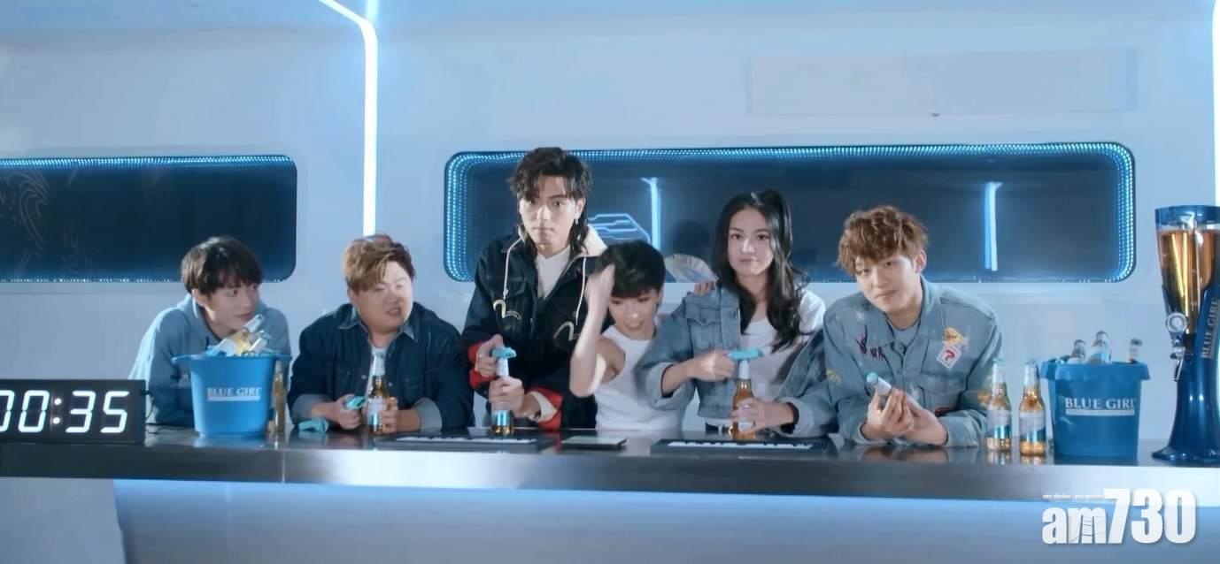 ANSONBEAN吸金力驚人 拍啤酒廣告與肥仔193鬥舞 | am730