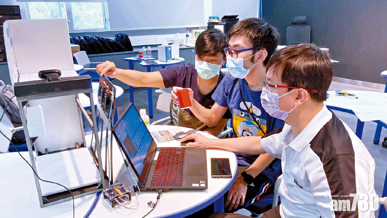 VTC師生研AI回收桶 5秒內自動廢物分類 | am730